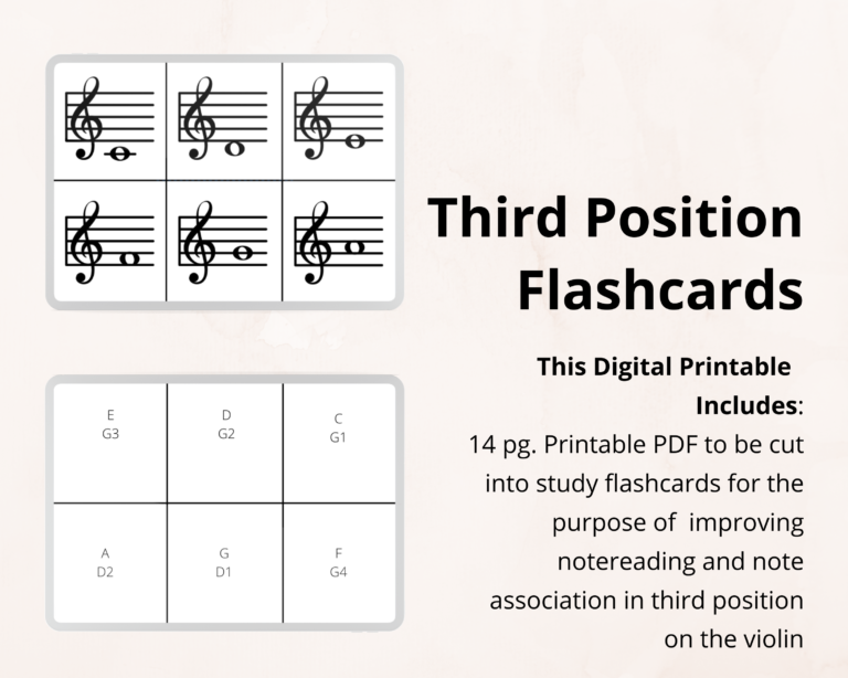 Third Position Playing Tips