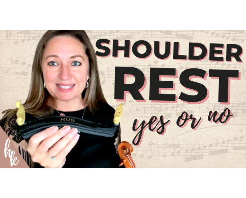 Shoulder Rest, Yes or No – How to Know Whether or Not to Use ...